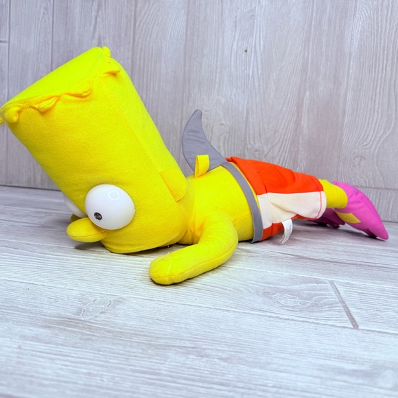 Accents | 219 Simpson Bart Shark Plush Toy Doll Collectible Cartoon ...